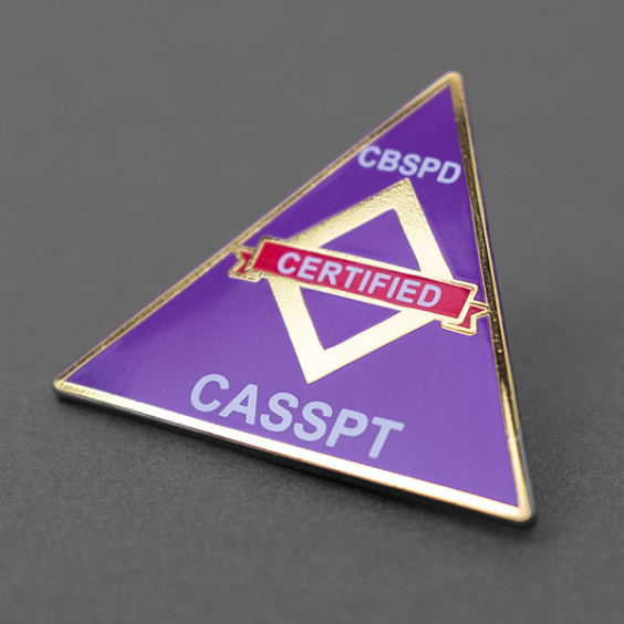 Ambulatory Surgery Technician Lapel pin - CBSPD